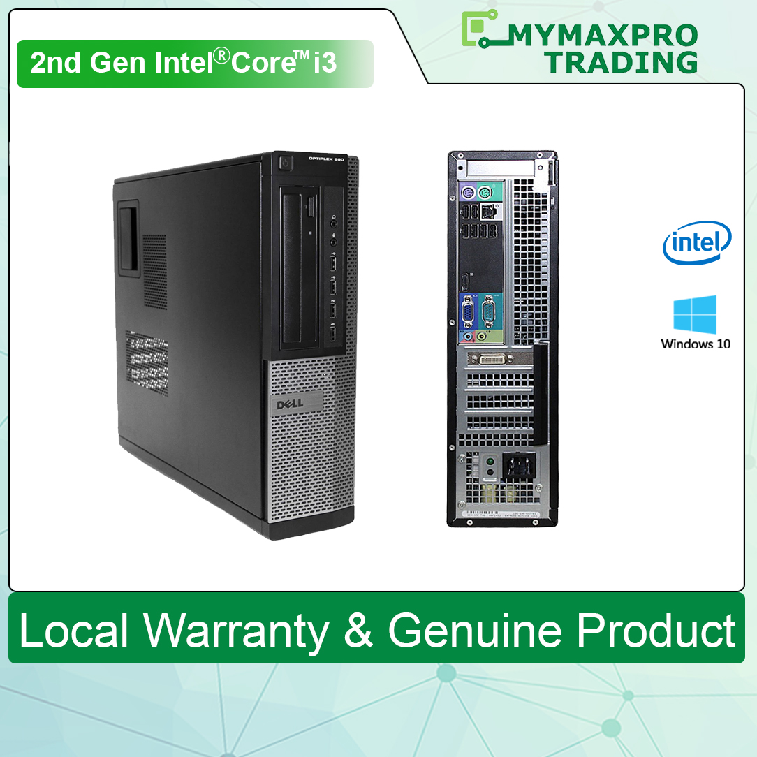 PC i3/i5/i7 Dell Optiplex 990 DT (2nd Gen) / 8GB RAM / 240GB SSD / Win ...