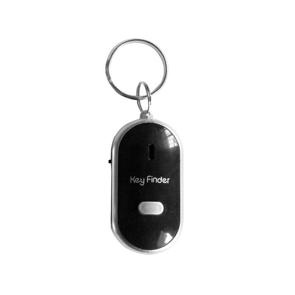 LED Whistle Key Finder Flashing Beeping Sound Alarm Anti-Lost Keyfinder ...