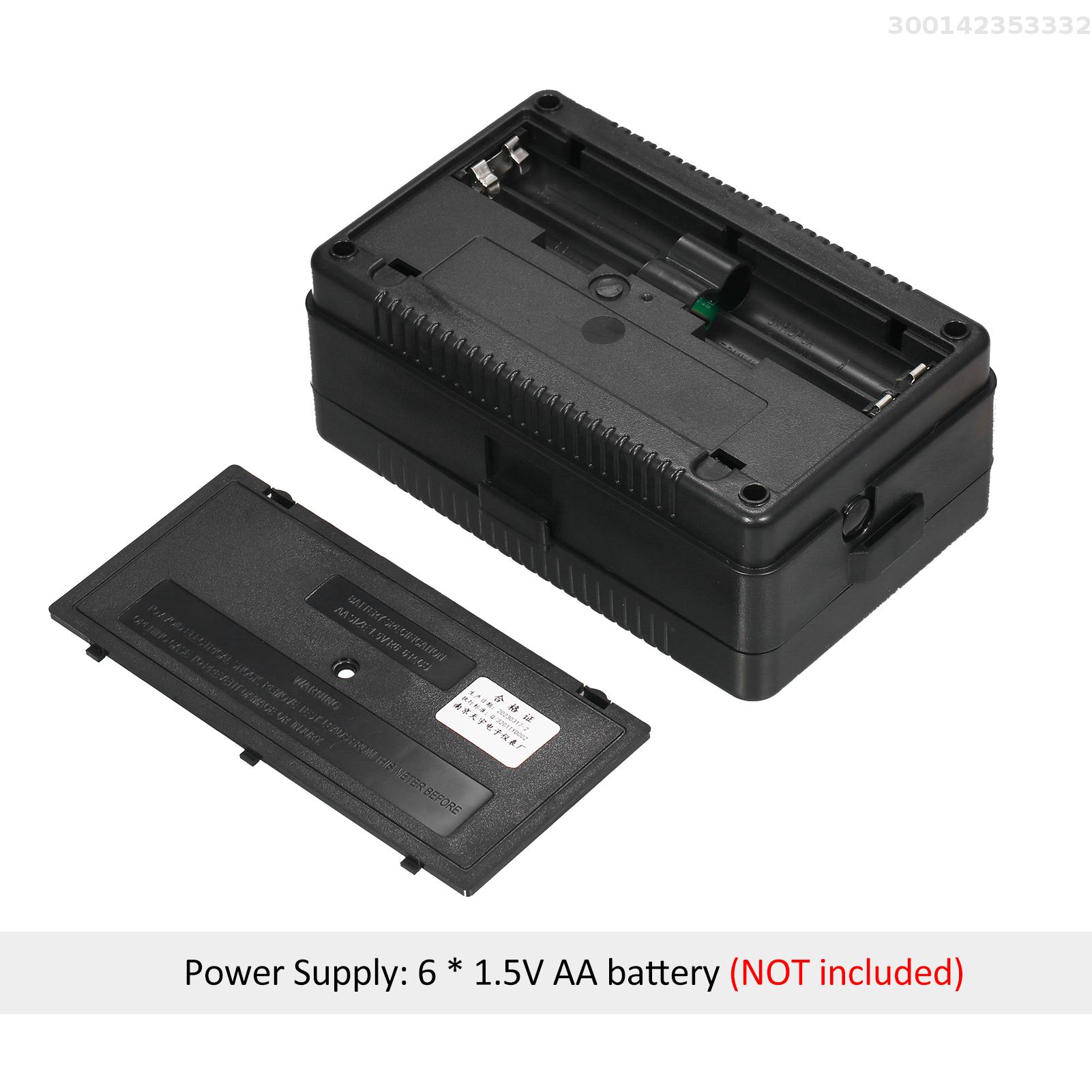Resistance Tester Digital Ohmmeter Megger Handheld Insulation Tester ...