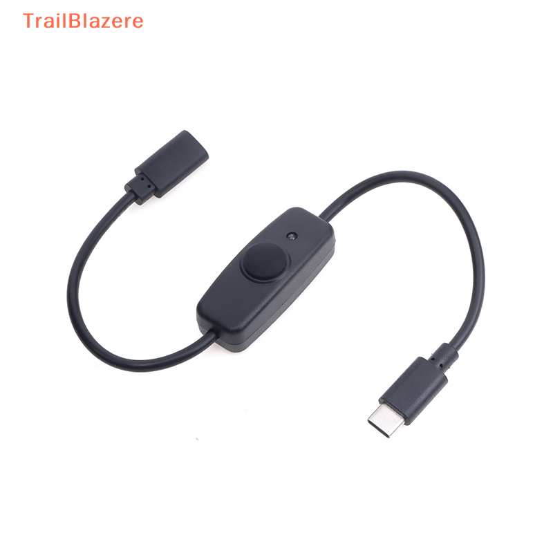 TrailB USB Type C With ON OFF Switch Power Button 30CM Charging ...