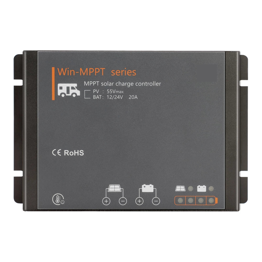 PowMr MPPT 20A RV Solar Charge Controller Warranty Service 12V 24V Auto ...