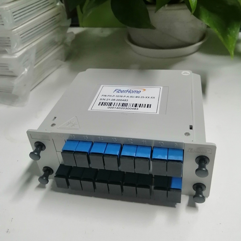 Cassette PLC Splitter 1x2 1x4 1x8 1x16 FTTH SC UPC Fiber Optic Splitter ...
