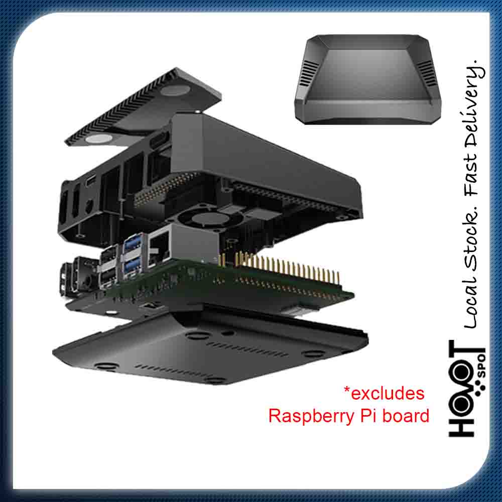 Argon One v2 Aluminium Case Raspberry Pi 4 | Lazada Singapore