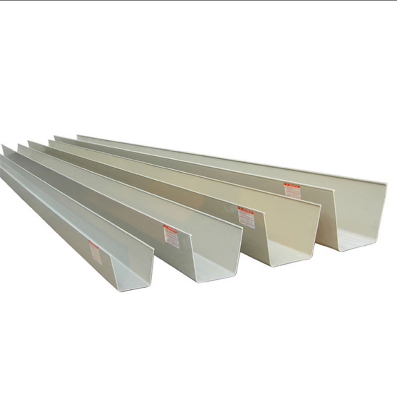 Villa rainwater gutter eaves drainage gutter gutter pvc gutter plastic ...