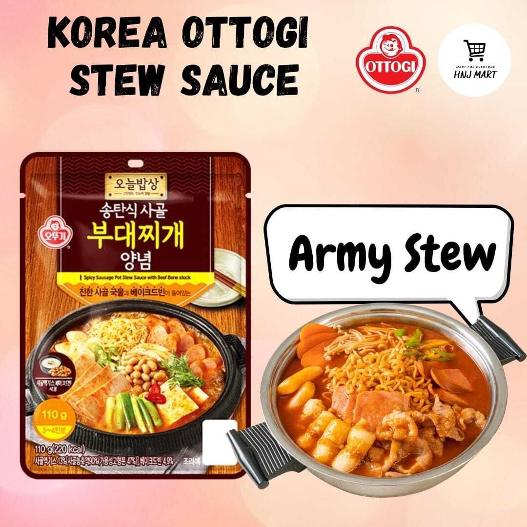 Korea Ottogi Stew Sauce | Army Stew | Tofu Stew | Soybean Stew | Budae ...