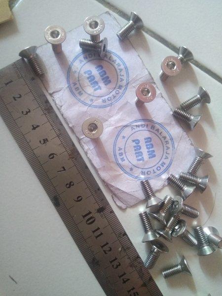Baut Verseng L Stainles M6 X 15 Atau Baut 10 Panjang 1Koma5Cm | Lazada ...