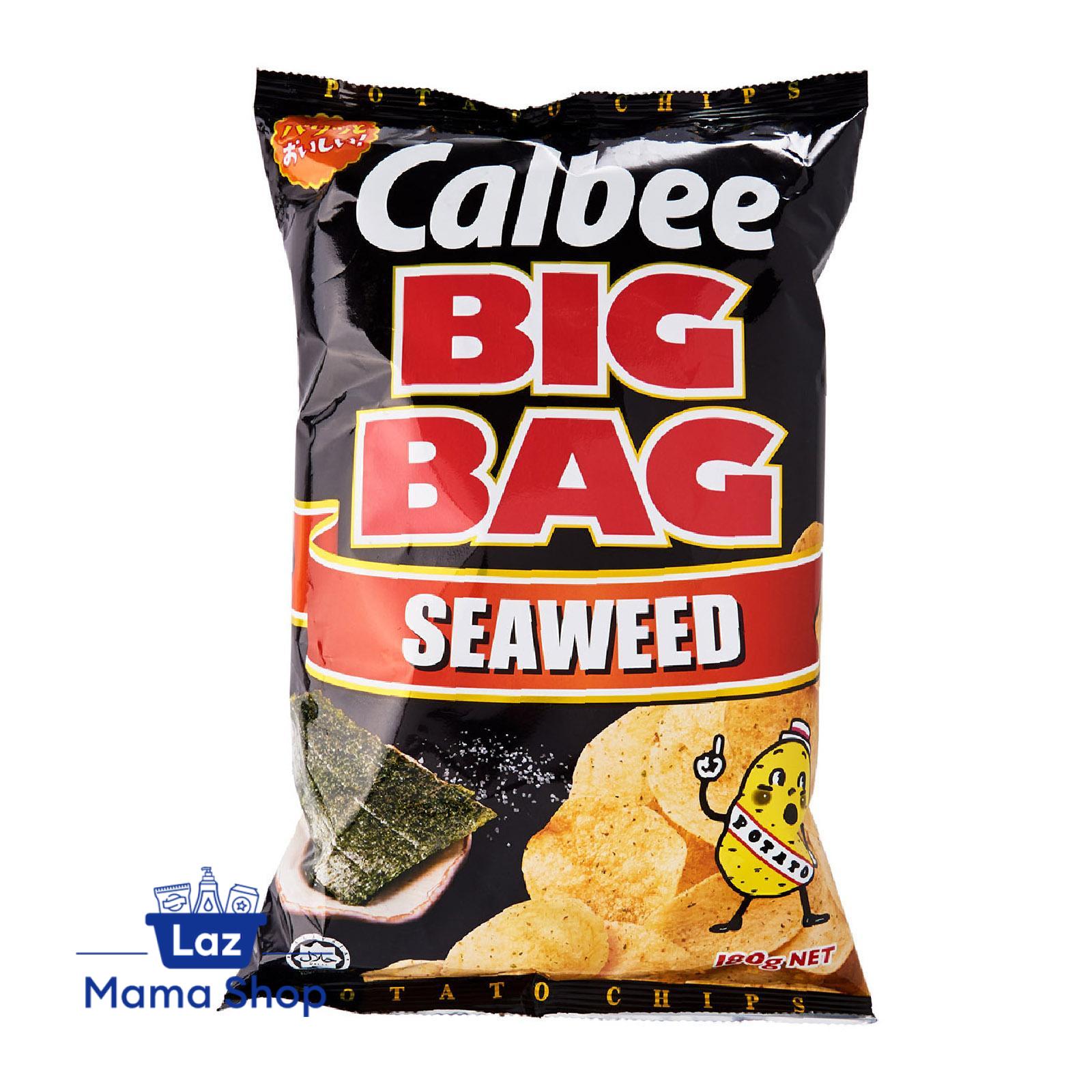 Calbee Big Bag Seaweed Potato Chips (Laz Mama Shop) | Lazada Singapore