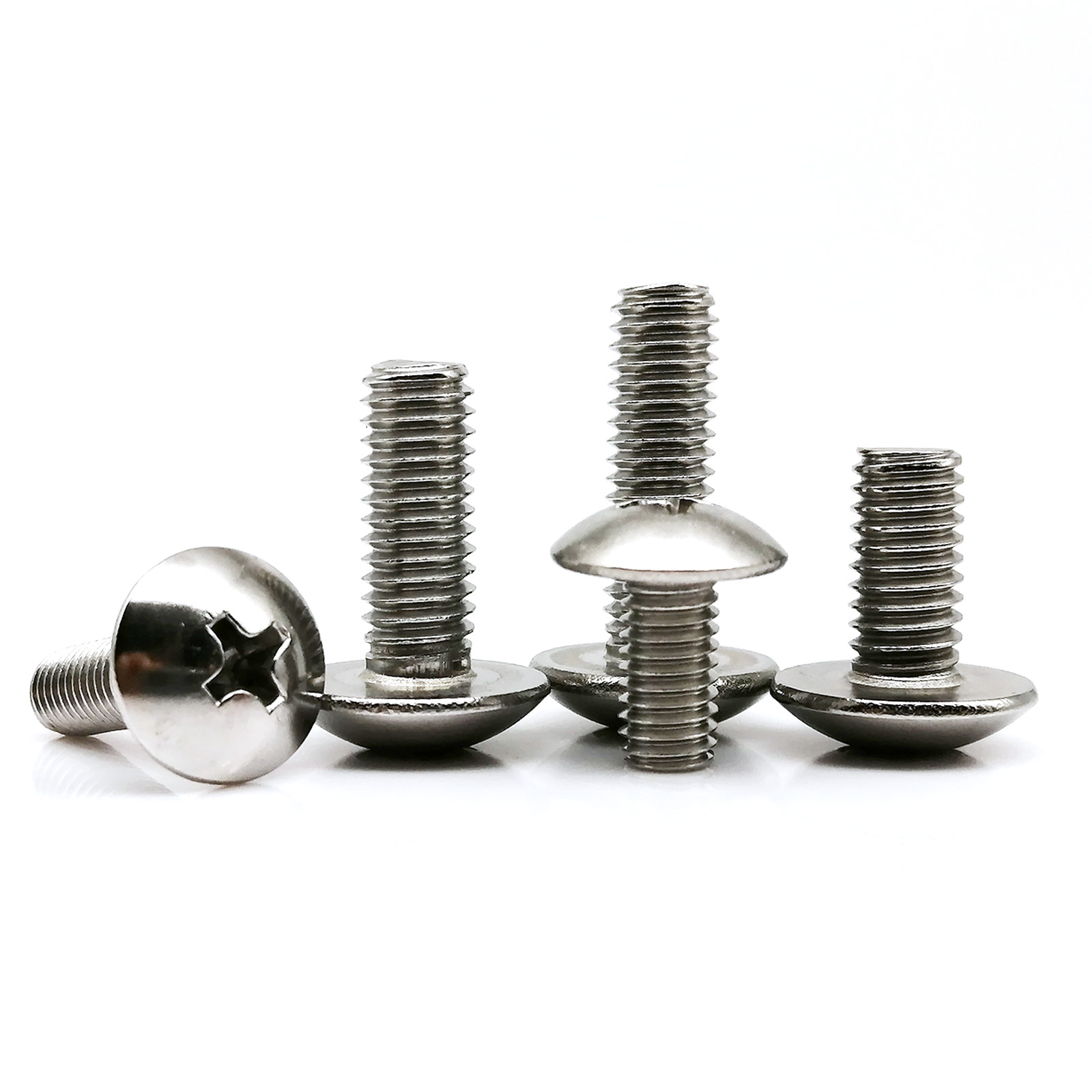 10/50pcs M2 M2.5 M3 M4 M5 M6 304 A2 Stainless Steel Jisb1111t Cross ...