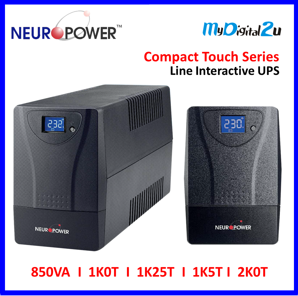 NEUROPOWER COMPACT TOUCH 850VA-2000VA UPS | Lazada