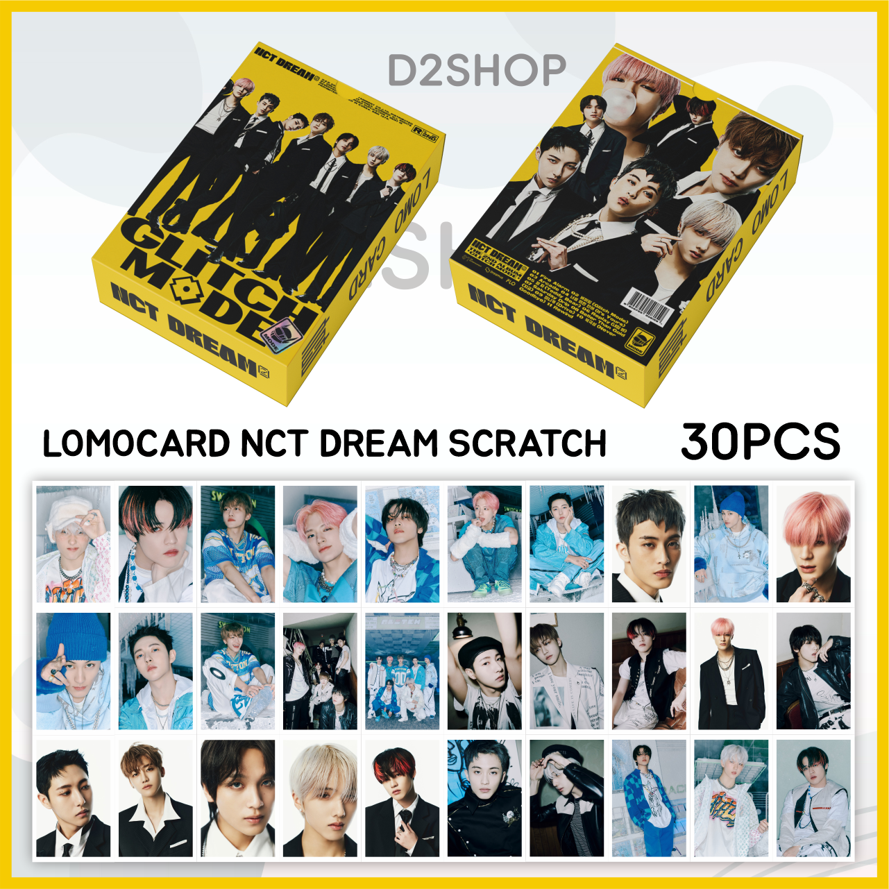 (30PCS) LOMO CARD NCT DREAM HOT SAUCE NCT 2020 NCT 127 RESONANCE | Lazada Indonesia
