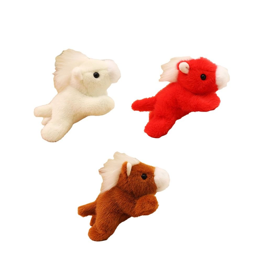 Mini Soft Pony Fridge Magnet Magnetic Decorative Plush Refrigerator ...