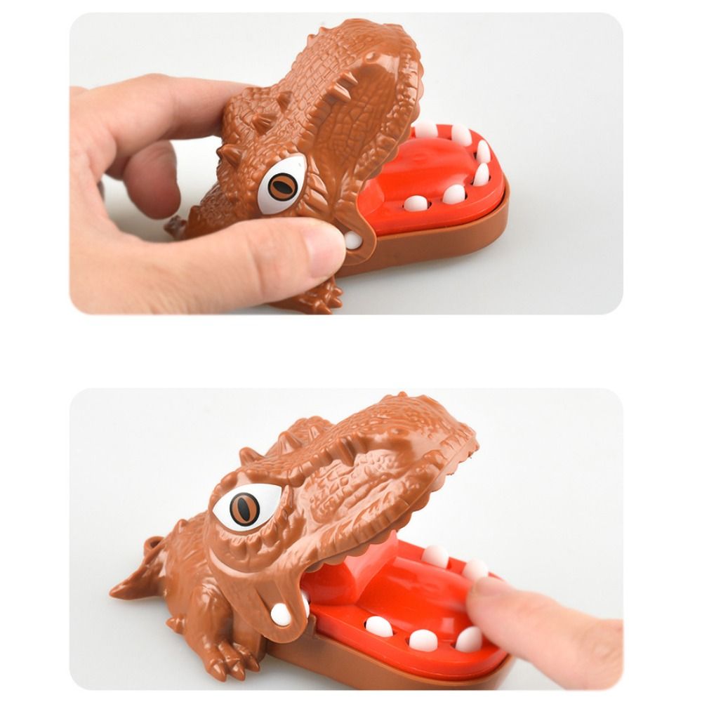 Scary Toy Dinosaur Toy Hand-biting Crocodile Dentist Toy Funny Biting ...