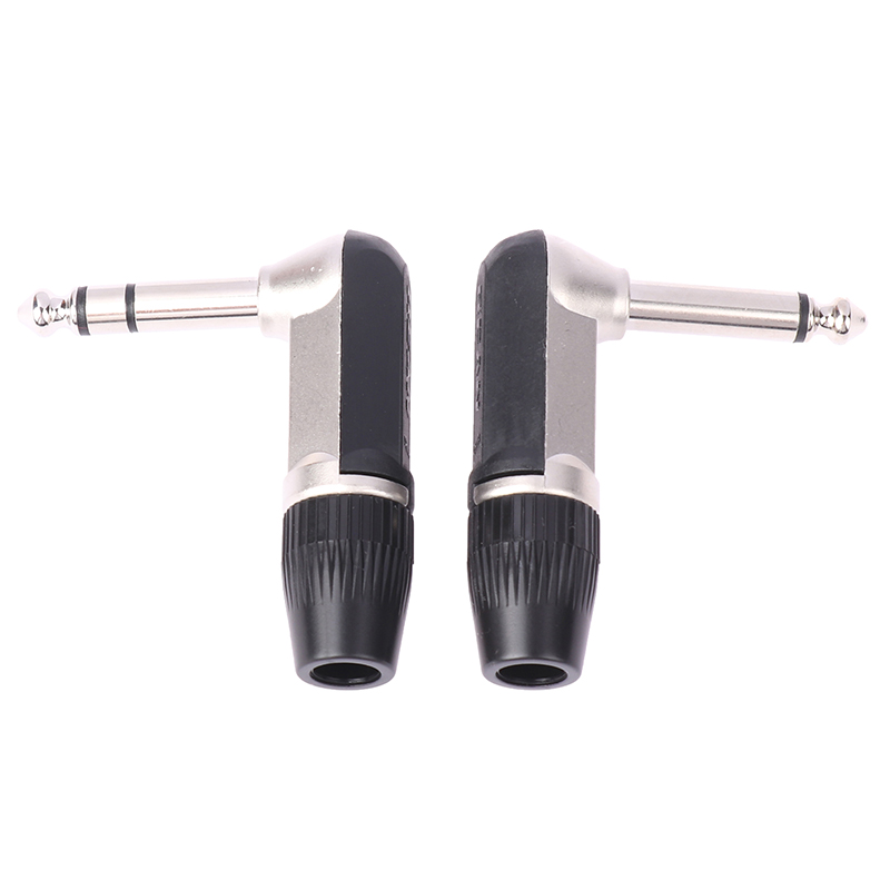 【In-demand】 Neutrik REAN Jack 6.35mm TS TRS 90 ° L-shaped Right Angle ...