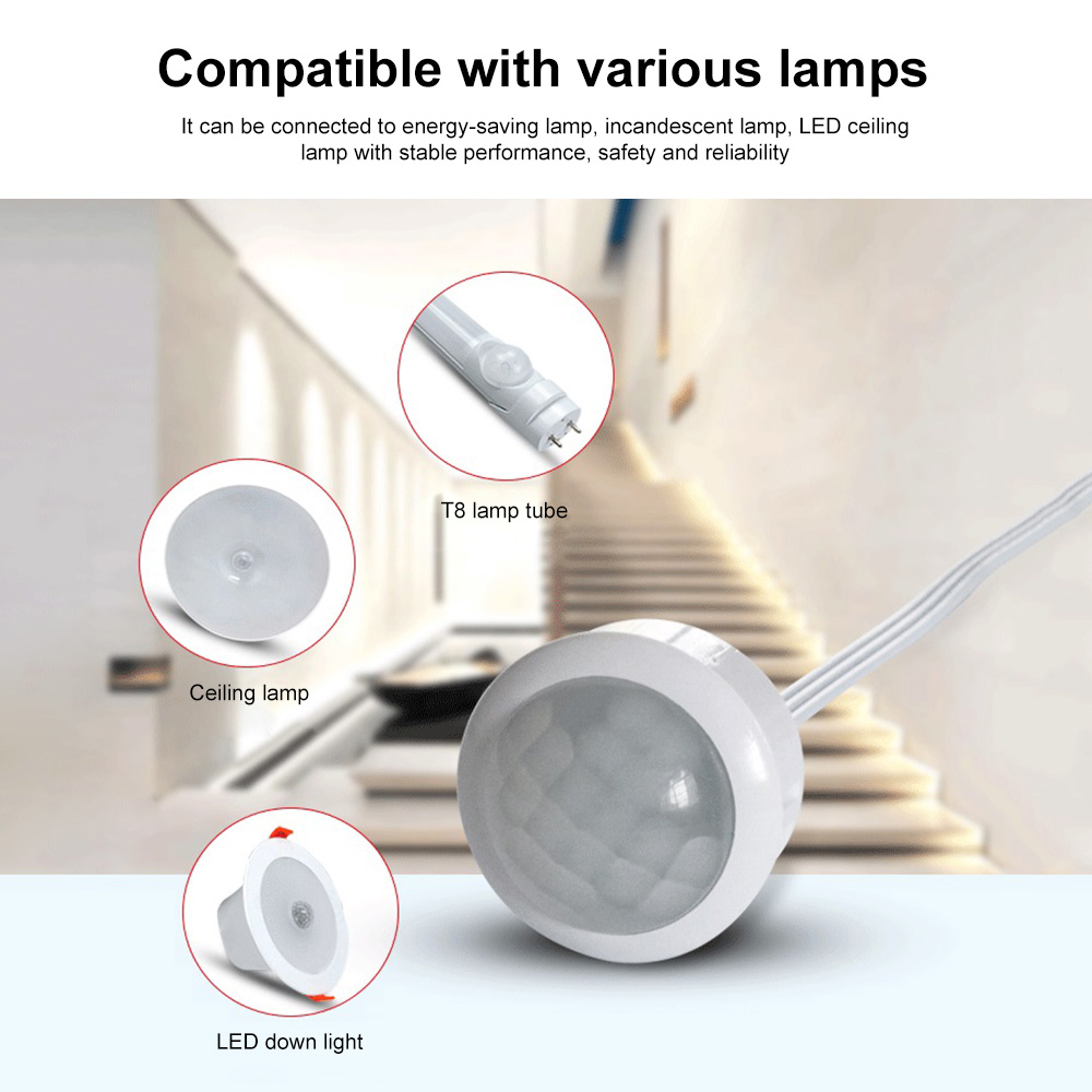 1ma Motion Automatic Sensor Ir Switch 6v 12v Dc Human Body Induction ...