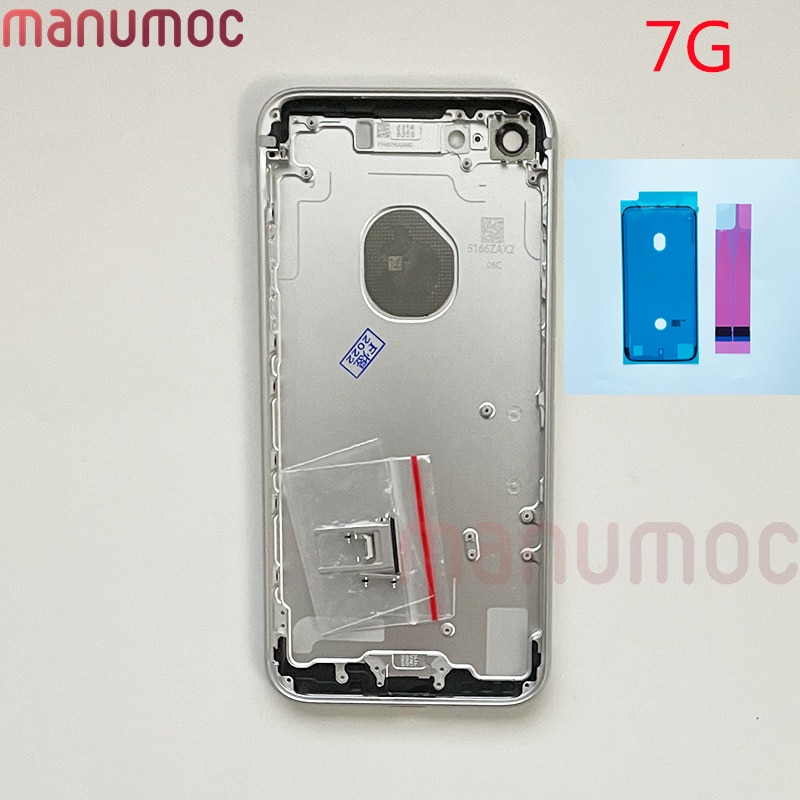 Rear Door Chassis For iPhone 7 Back Housing Battery Cover with Middle ...