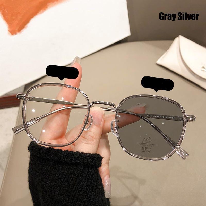 Enacolor New 2 in 1 Photochromic Eyeglass Anti Radiation Glasses for ...