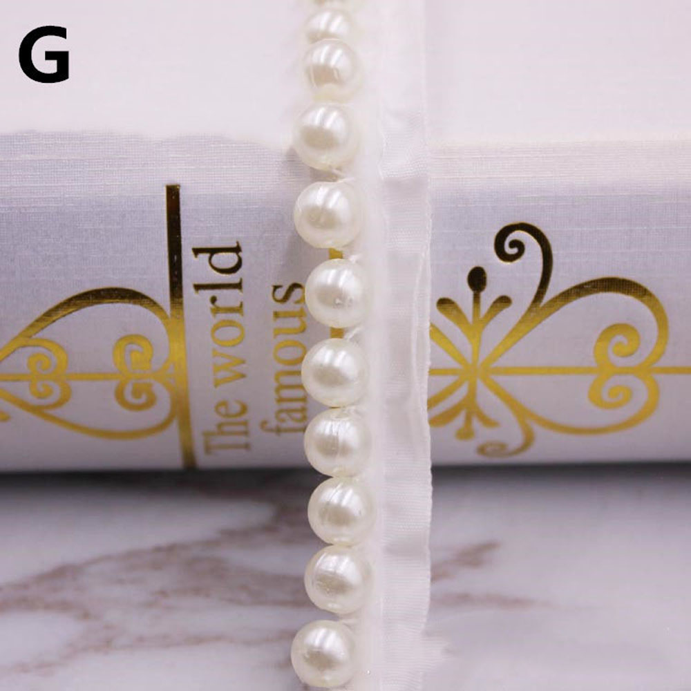 Yard Collar Fabric Craft DIY Bridal Applique Ribbon Tape Lace Trim ...