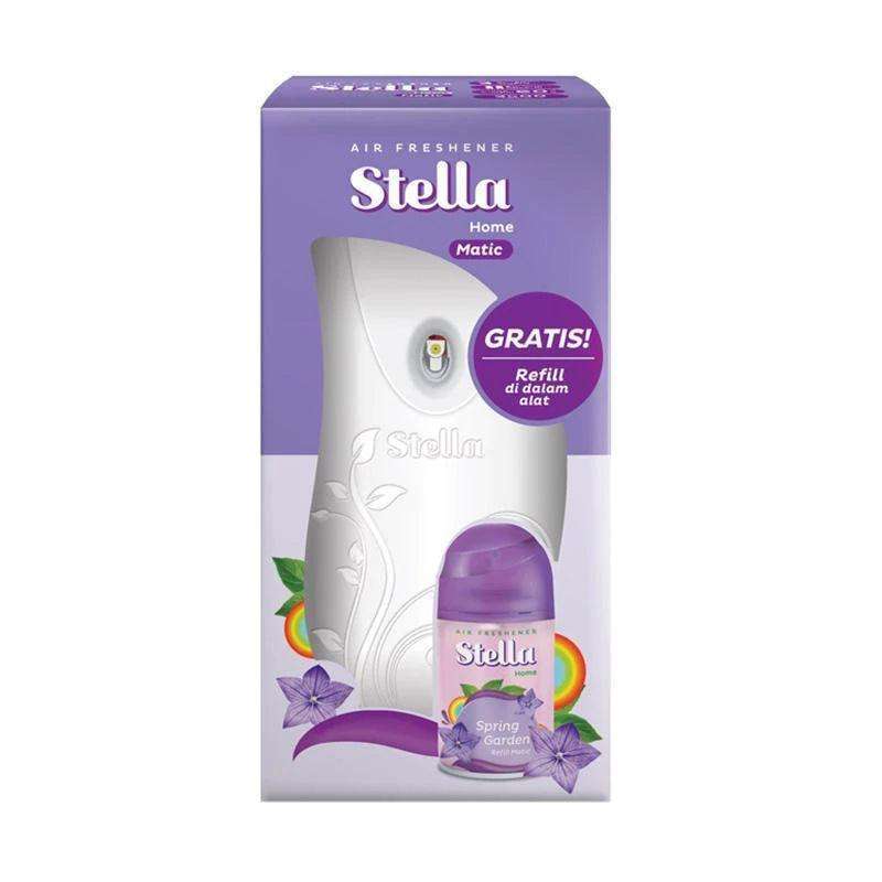 Stella Matic Air Freshener Alat + Refil 225 ml + Baterai Pengharum ...
