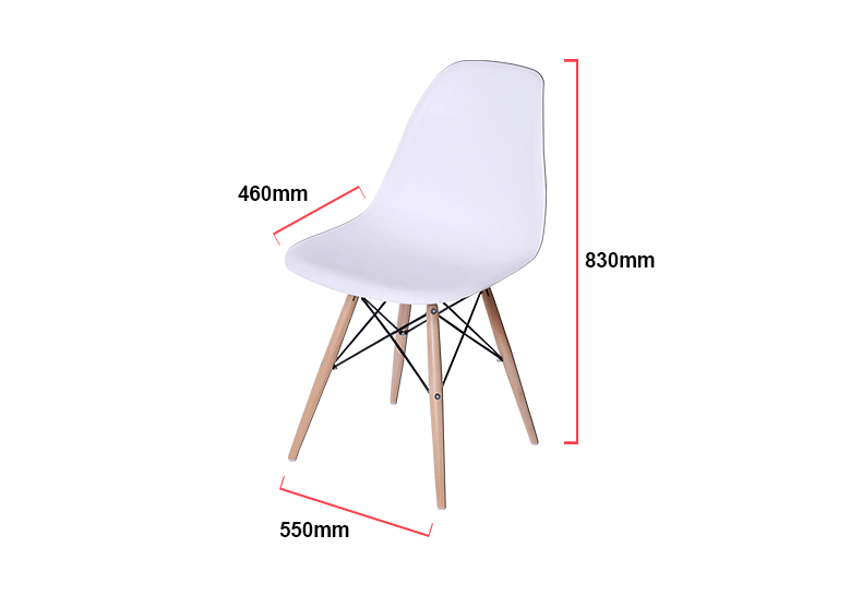 Scandinavian Basic Chair (set of 4pcs. in a box) | Lazada PH