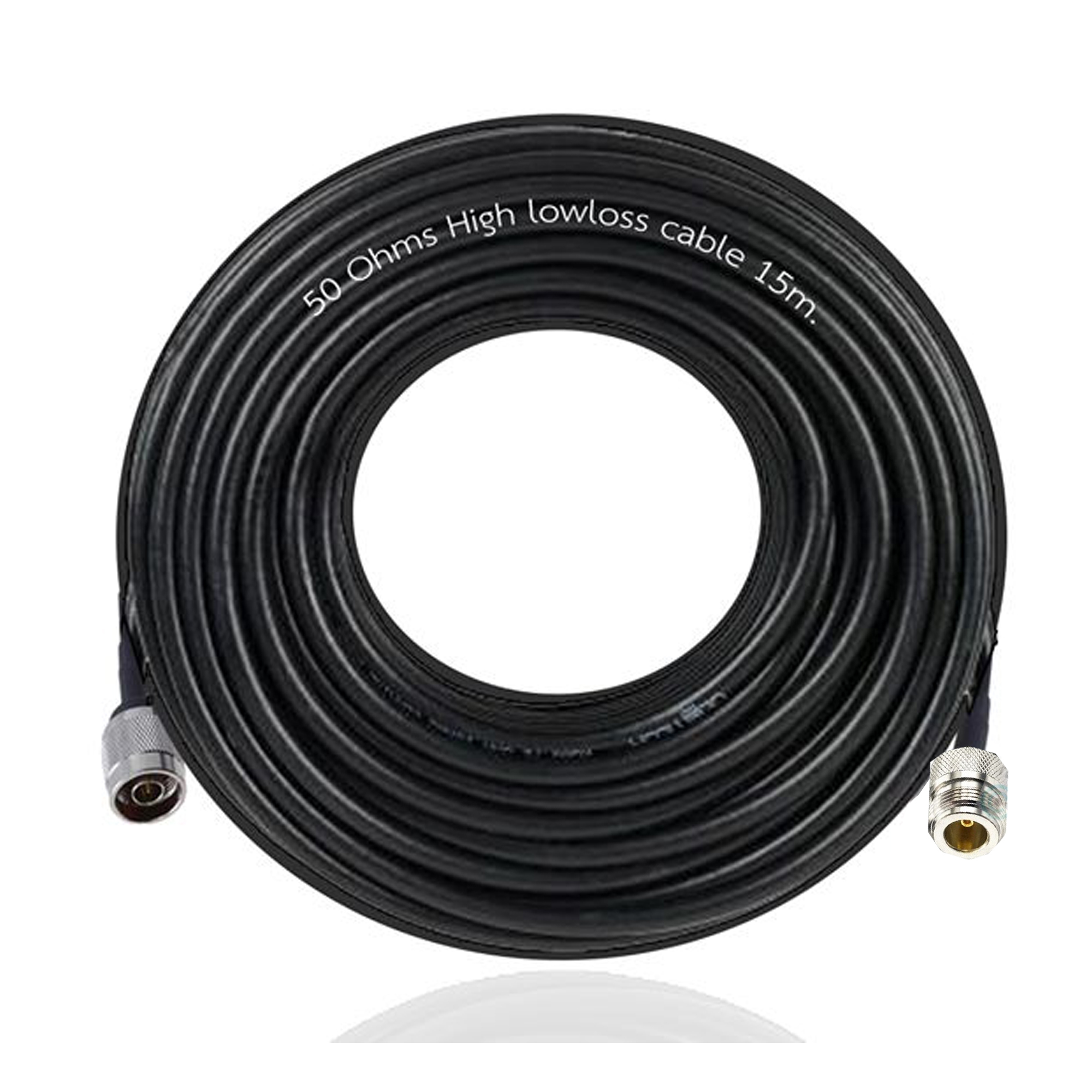 สายนำสัญญาณ 3G/4G/5G/WiFi เบอร์ 5D-FB Connector N Type Male 50Ohm ...