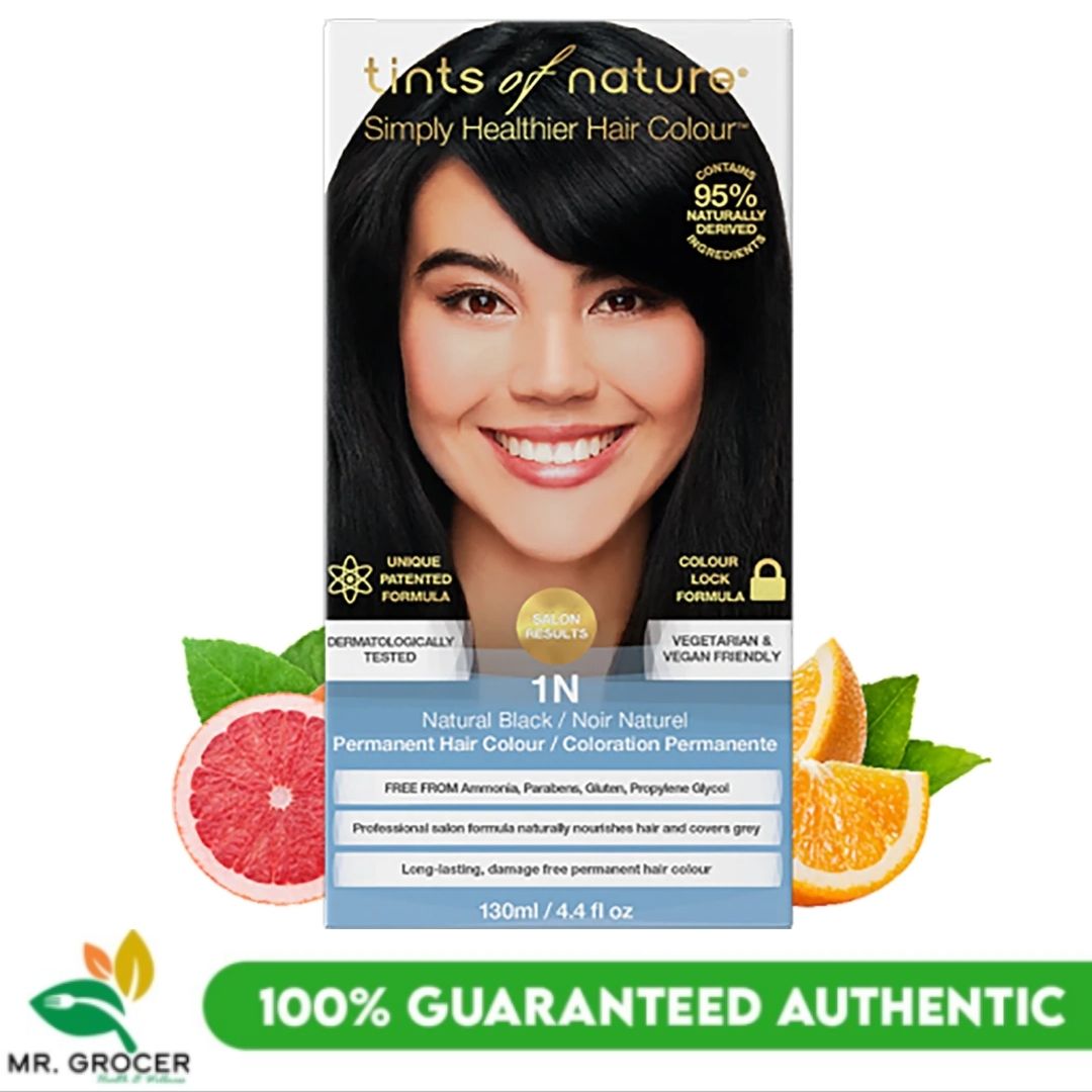 Tints of Nature 1N Natural Black Hair Color 130ml | Lazada PH