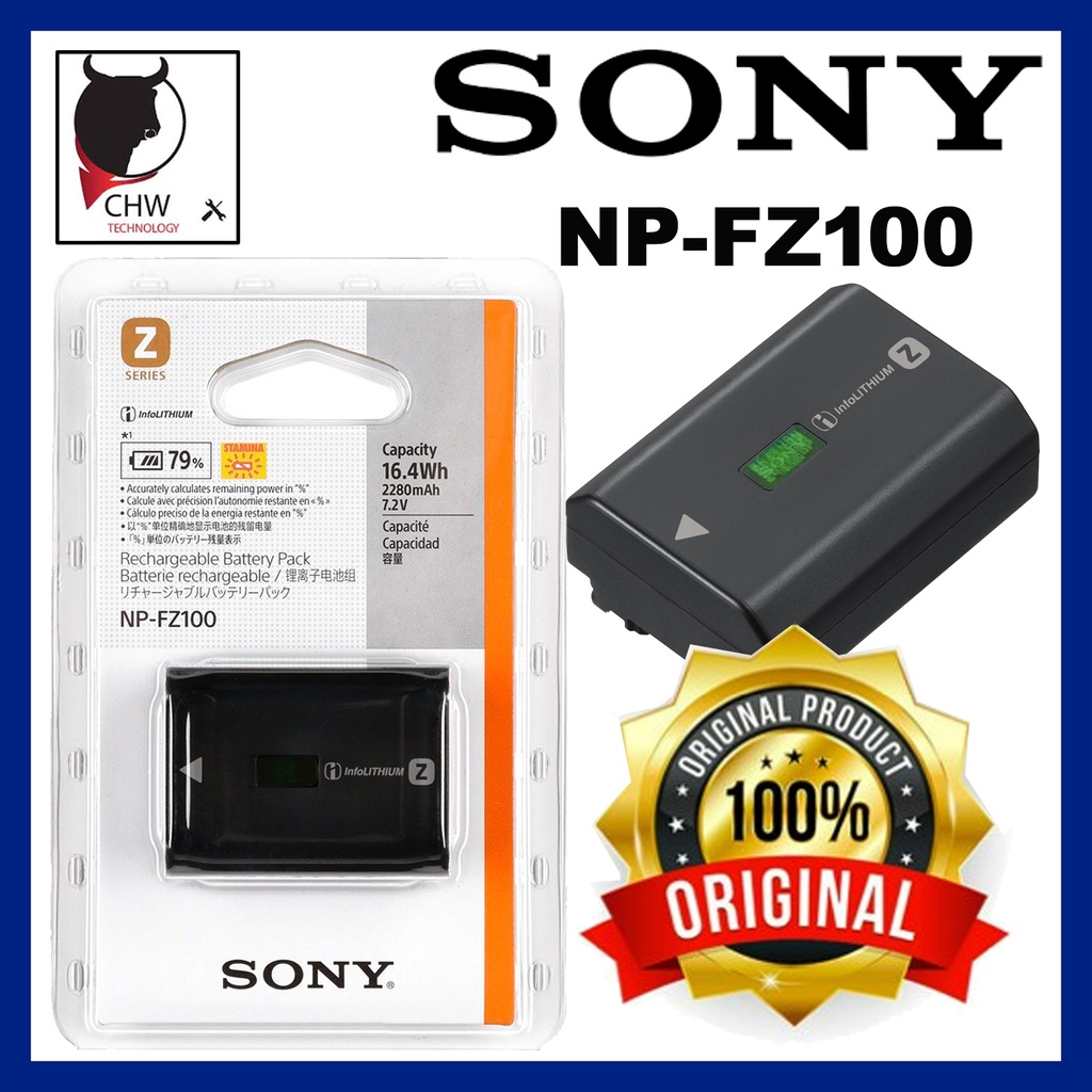 SONY ORIGINAL MALAYSIA FZ100 BATTERY NP-FZ100 | Lazada