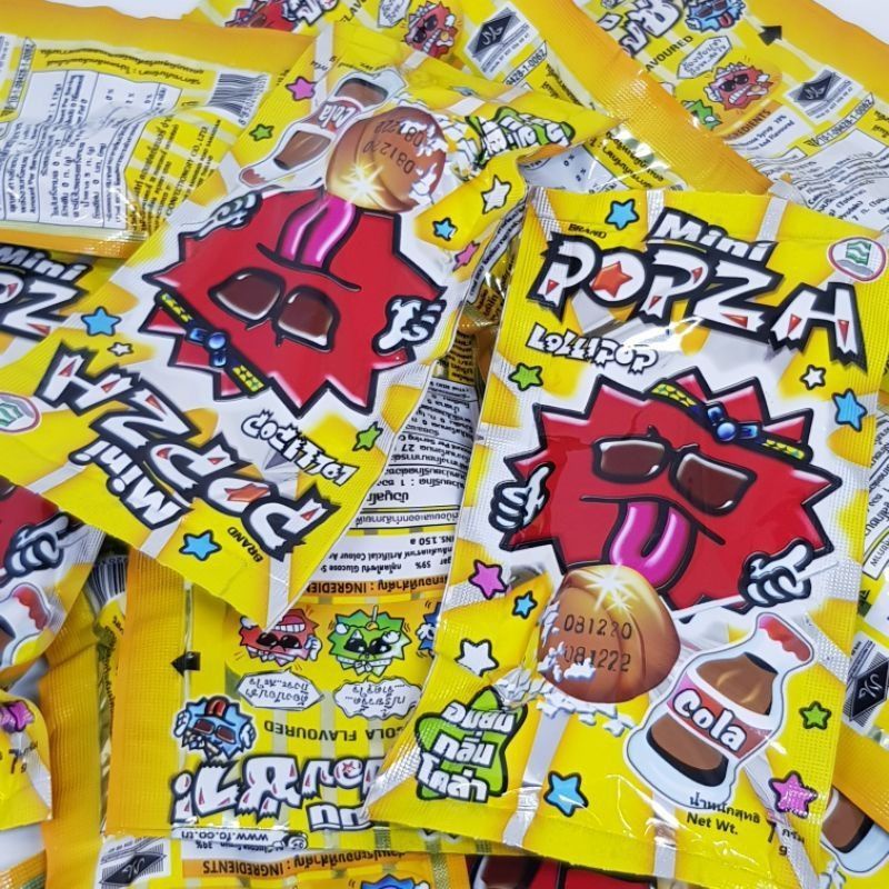 ลูกอมป๊อปซ่า popza กลิ่นโคล่า #ลูกอมยุค90' | Lazada.co.th