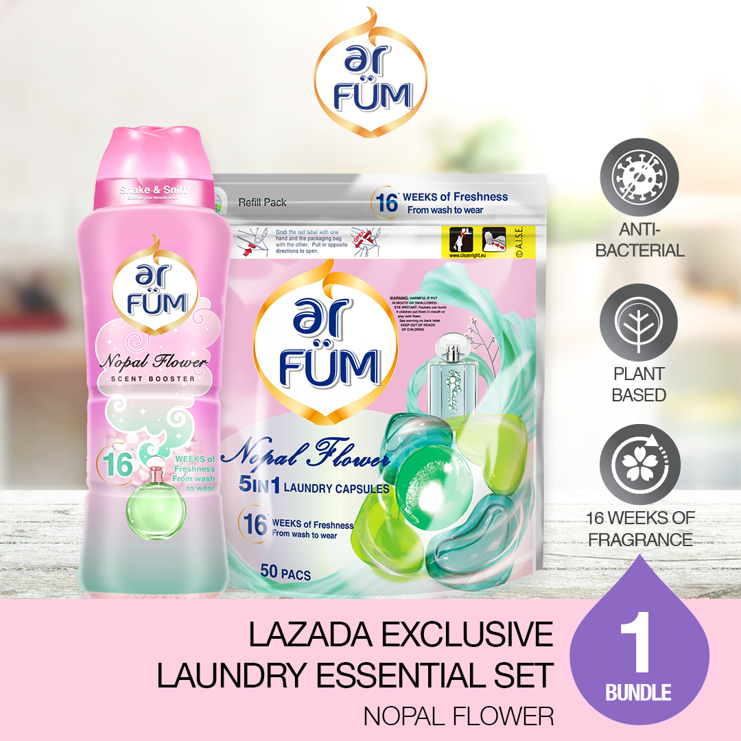 Lazada Exclusive NEW ar FÜM 5in1 Laundry Capsule Refill pack 50 Pods ...