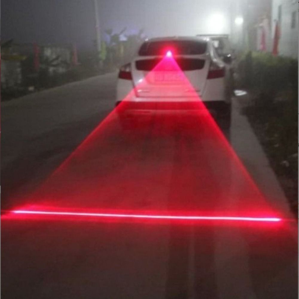 Parking Warning Lamp Help Warning Light Car Laser Fog Light Red Line ...
