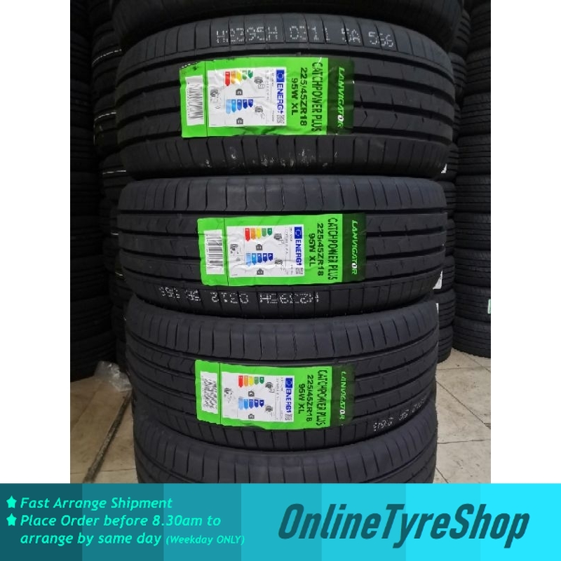 225/45/18 Lanvigator CatchPower Plus Tyre Tayar | Lazada