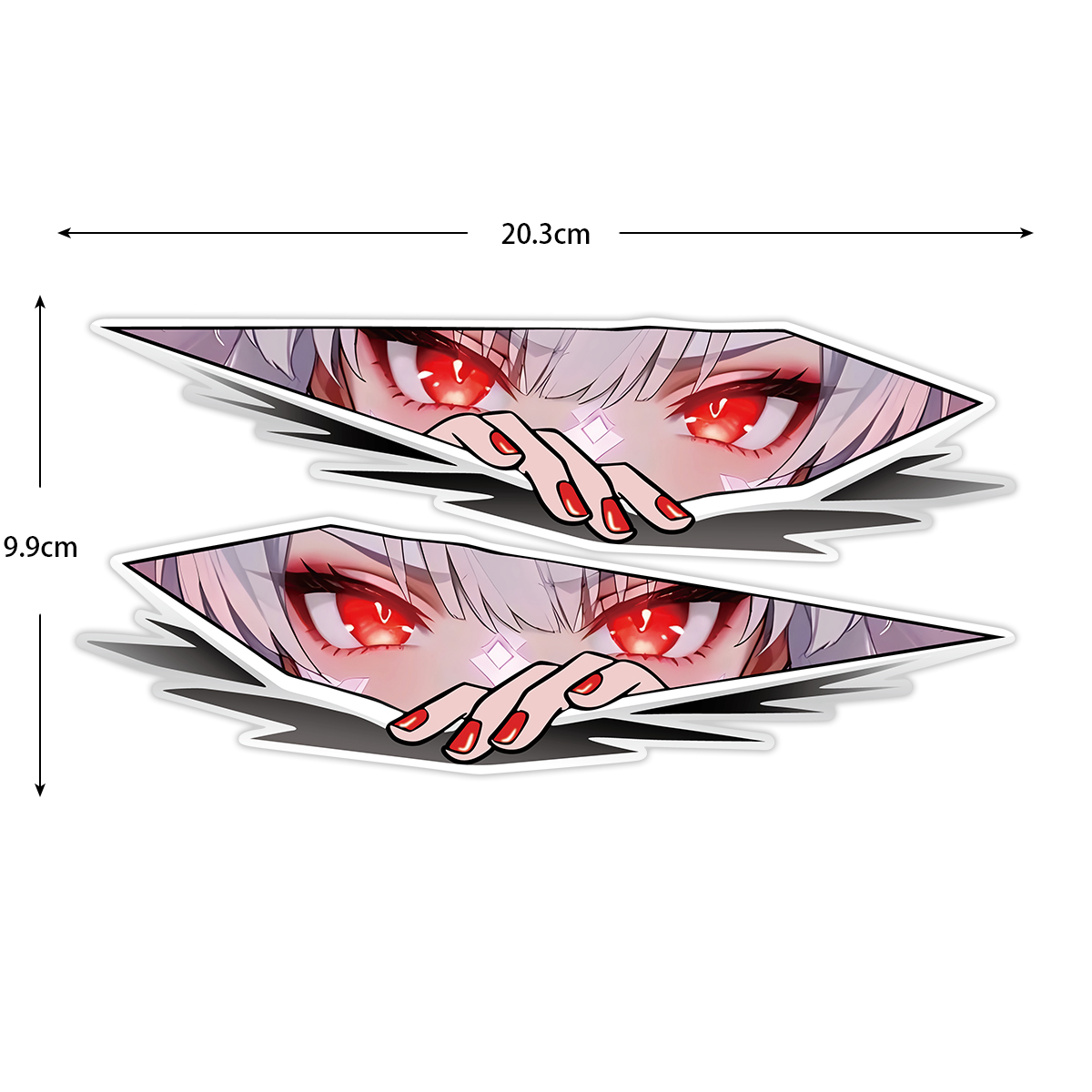 Anime Themed Reflective Waterproof and Scratch Resistant Motorcycle ...