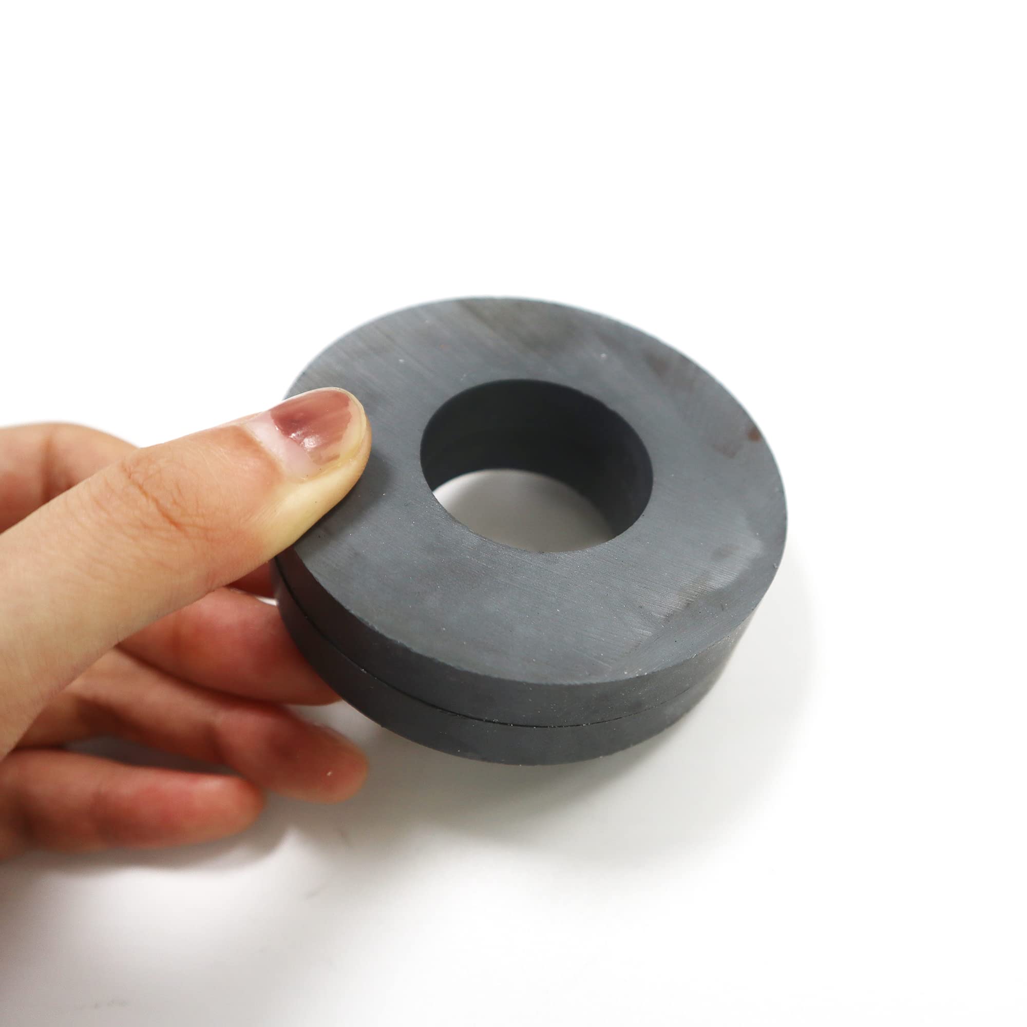 【Thriving】 1pc large ceramic donut magnet ring ferrite magnet 70x10mm ...
