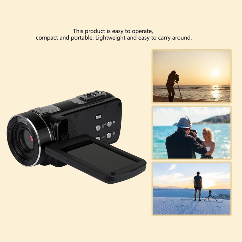 Fakg046-2400W Pixel Digital Camera 1080P Handheld DVR DV Self Portrait ...