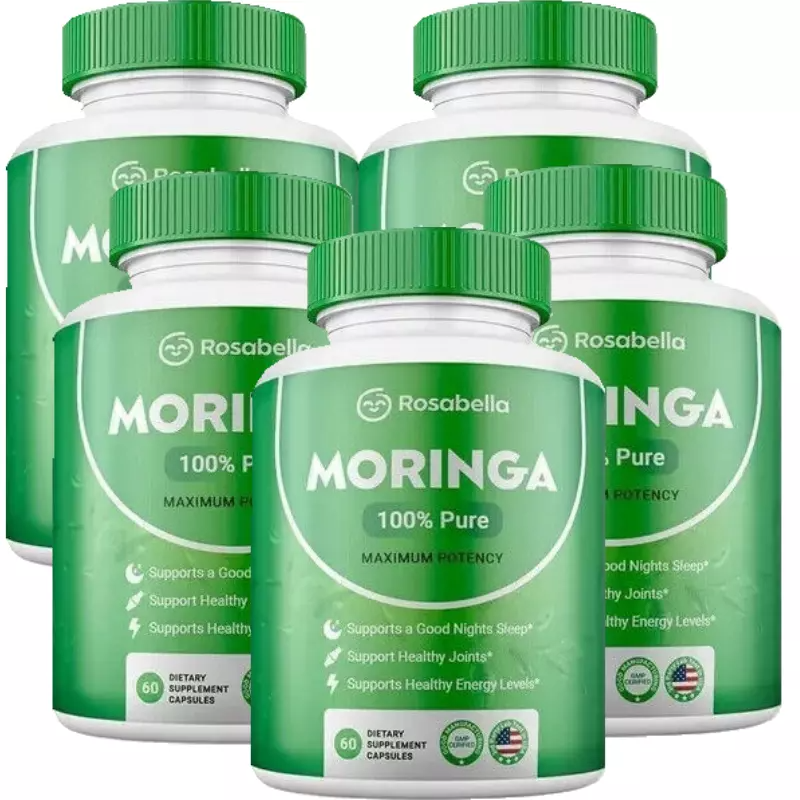 Rosabella Moringa Powder Capsules, of Pure Nutrient 114g | Daraz.pk
