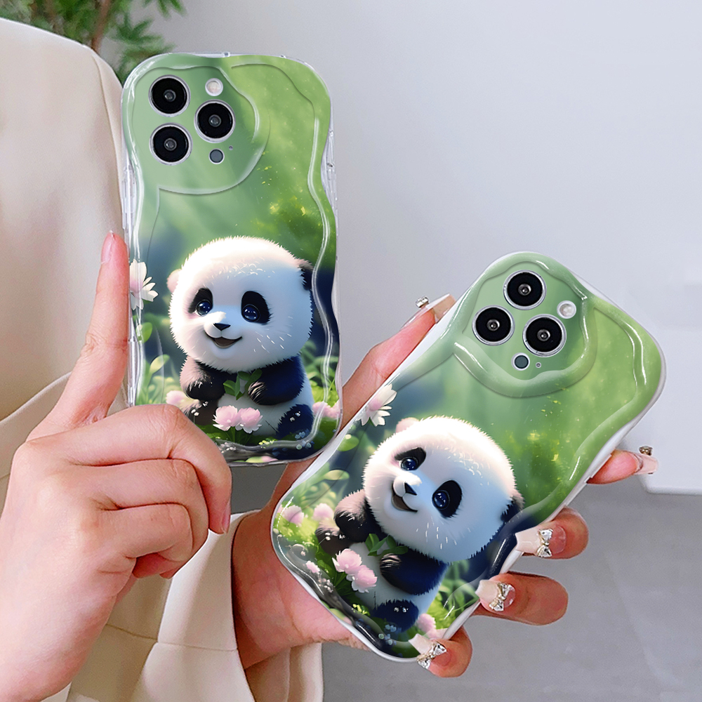 UCUC for Samsung S25 S25 Plus S25 Ultra 5G Back Cover Cute Small Panda ...