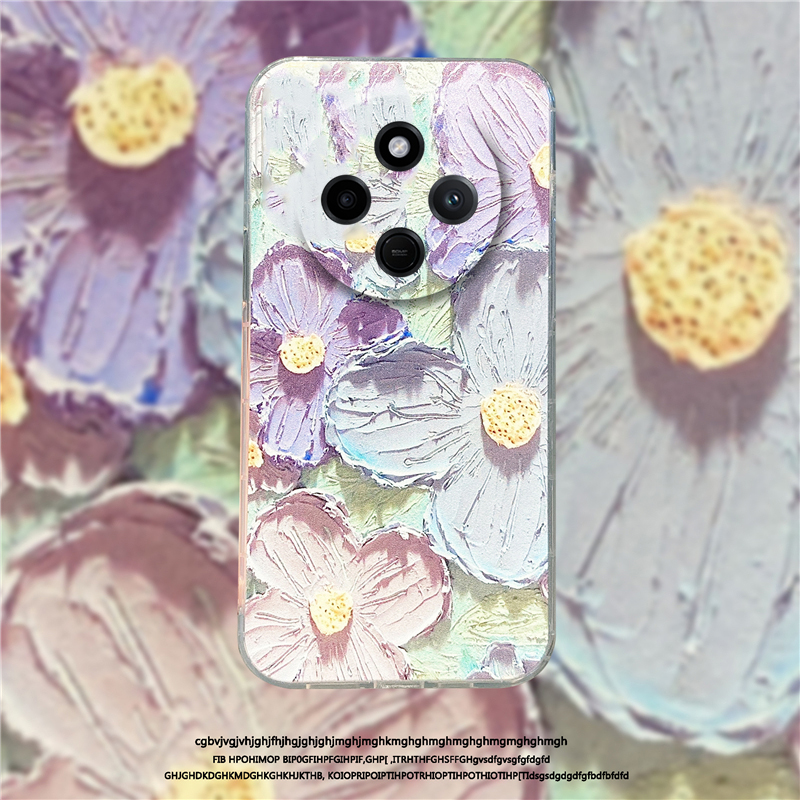 New Phone case Redmi 14C Back cover New Cartoon Painting Flower Pattern ...