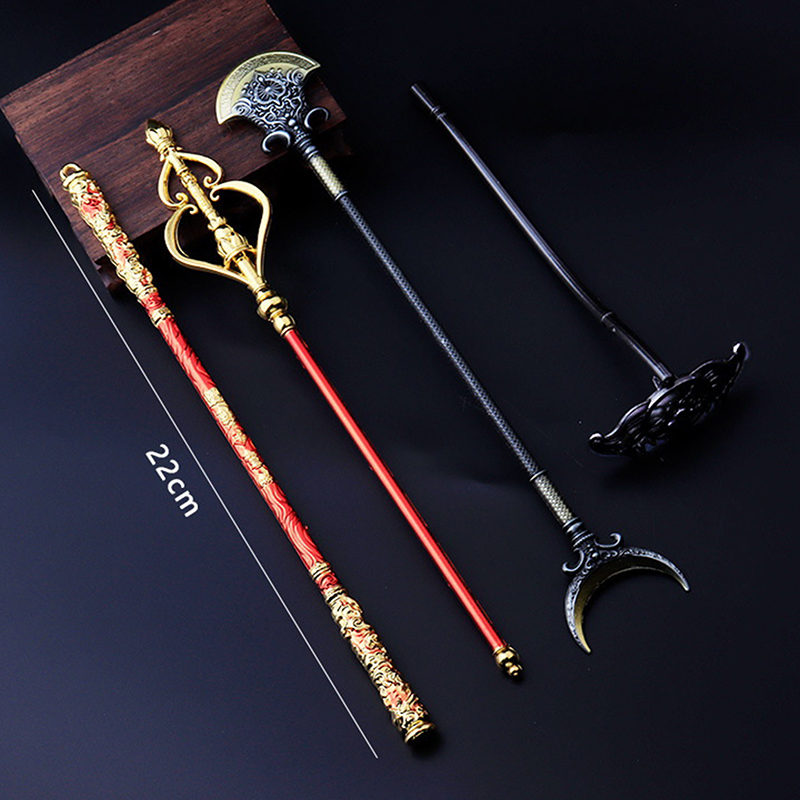 Black WuKong Sun Wukong Magic Golden Cudgel Game Anime New Style Metal ...