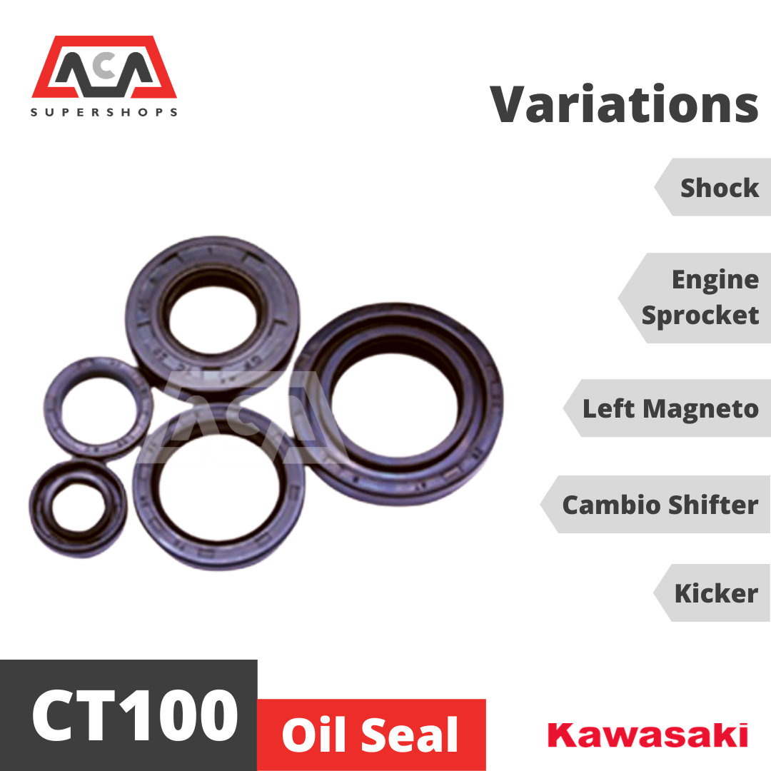 Oil Seal For Kawasaki Bajaj Ct 100(CT100) | Lazada PH
