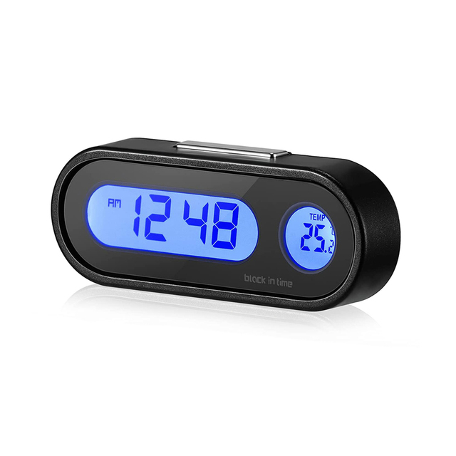 NEW 【Innovative design】Car Interior Digital Clock Multifunctional ...