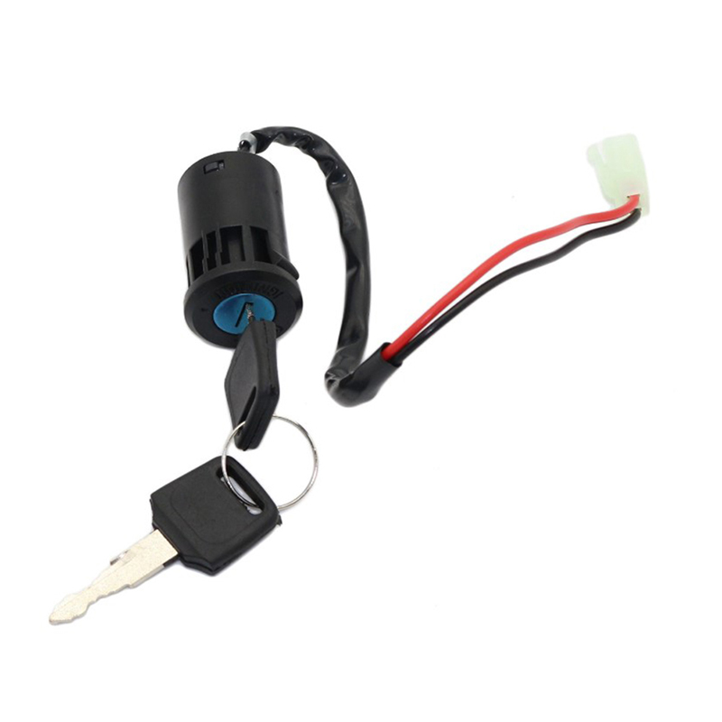 ATV Ignition Key Switch Universal 2 Wires Ignition Keys Start Switch ...