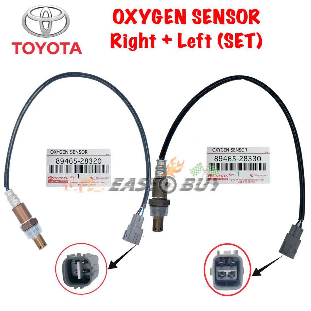 TOYOTA Genuine OXYGEN SENSOR #LAMBDA O2 SENSOR # ESTIMA ACR30,ACR40 2 ...