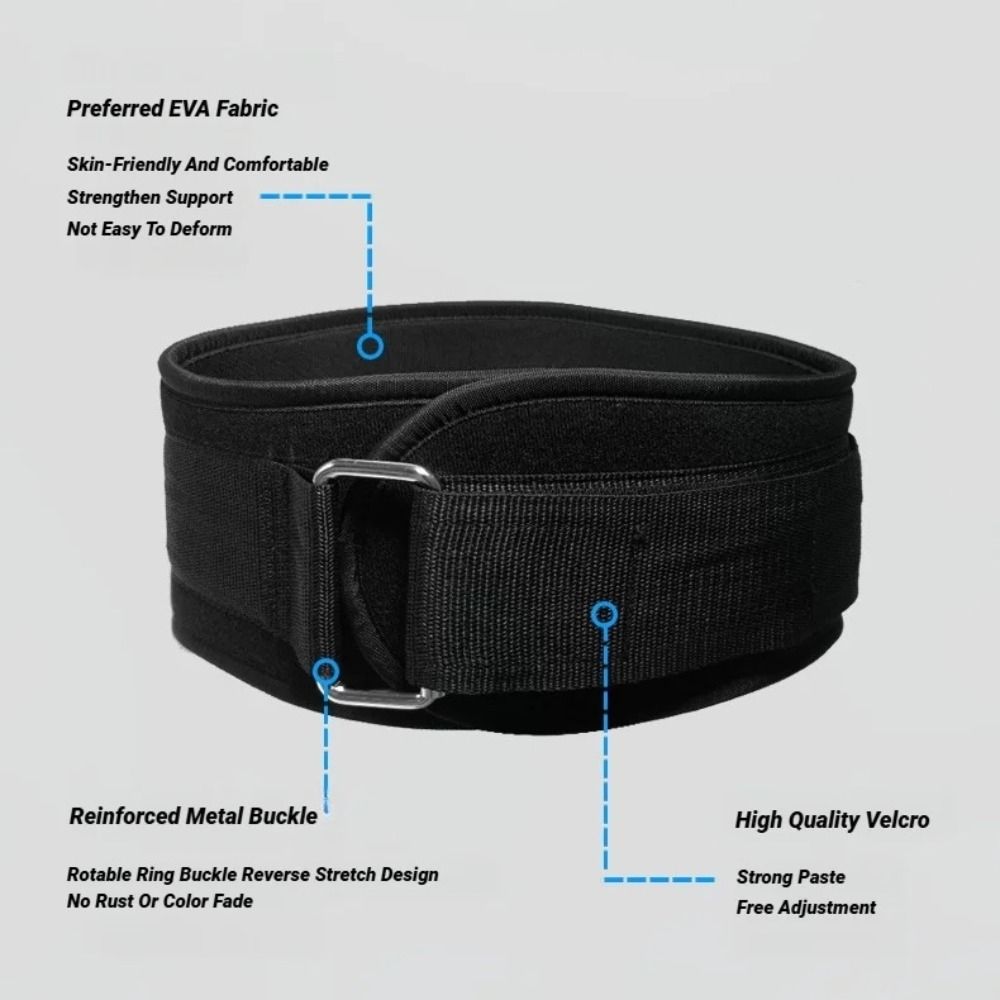 EVA Adjustable Weight Lifting Belt Lumbar Support Bodybuilding ...