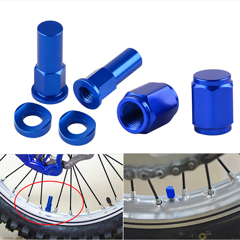 3PCS Motocross Rim Lock Nut Kit Tire Clamp Screw Rim Lock Nut Spacer ...