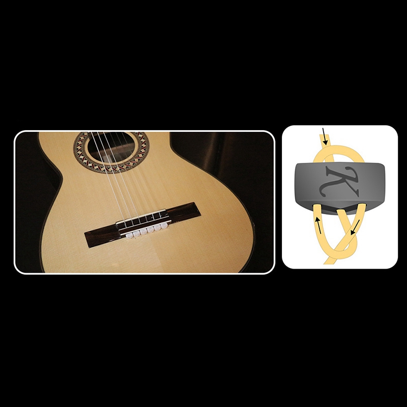Guitar String Triple-cornered Chord Tie It May Actually Improve the ...