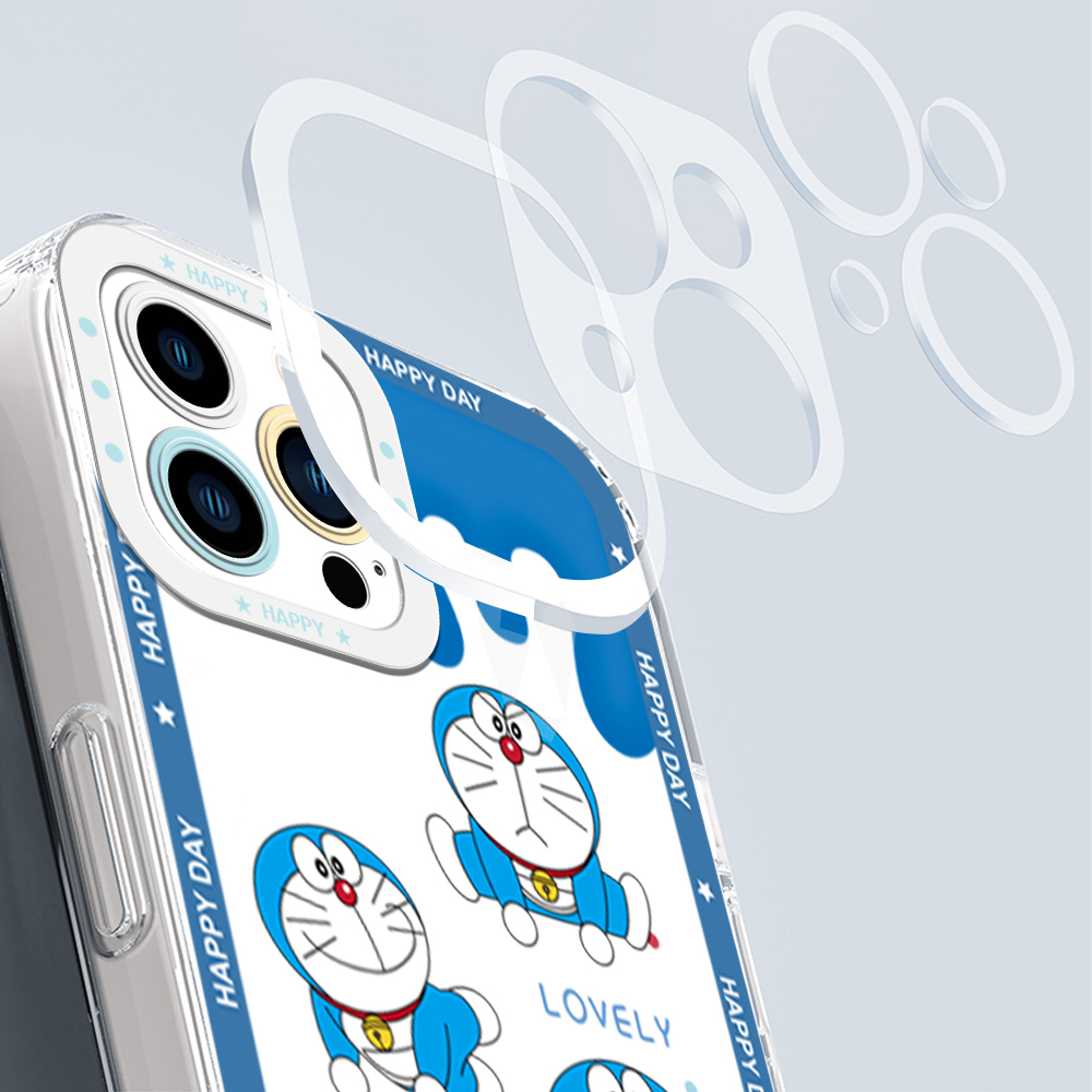 YYDS for Infinix Smart 9 Hot 50i Back Cover Happy Doraemon Transparent ...