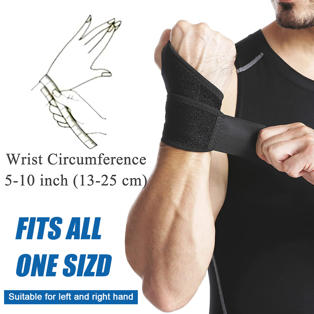 Yuantufei Fashion Sports Adjustable Wrist Compression Wrap Elastic ...