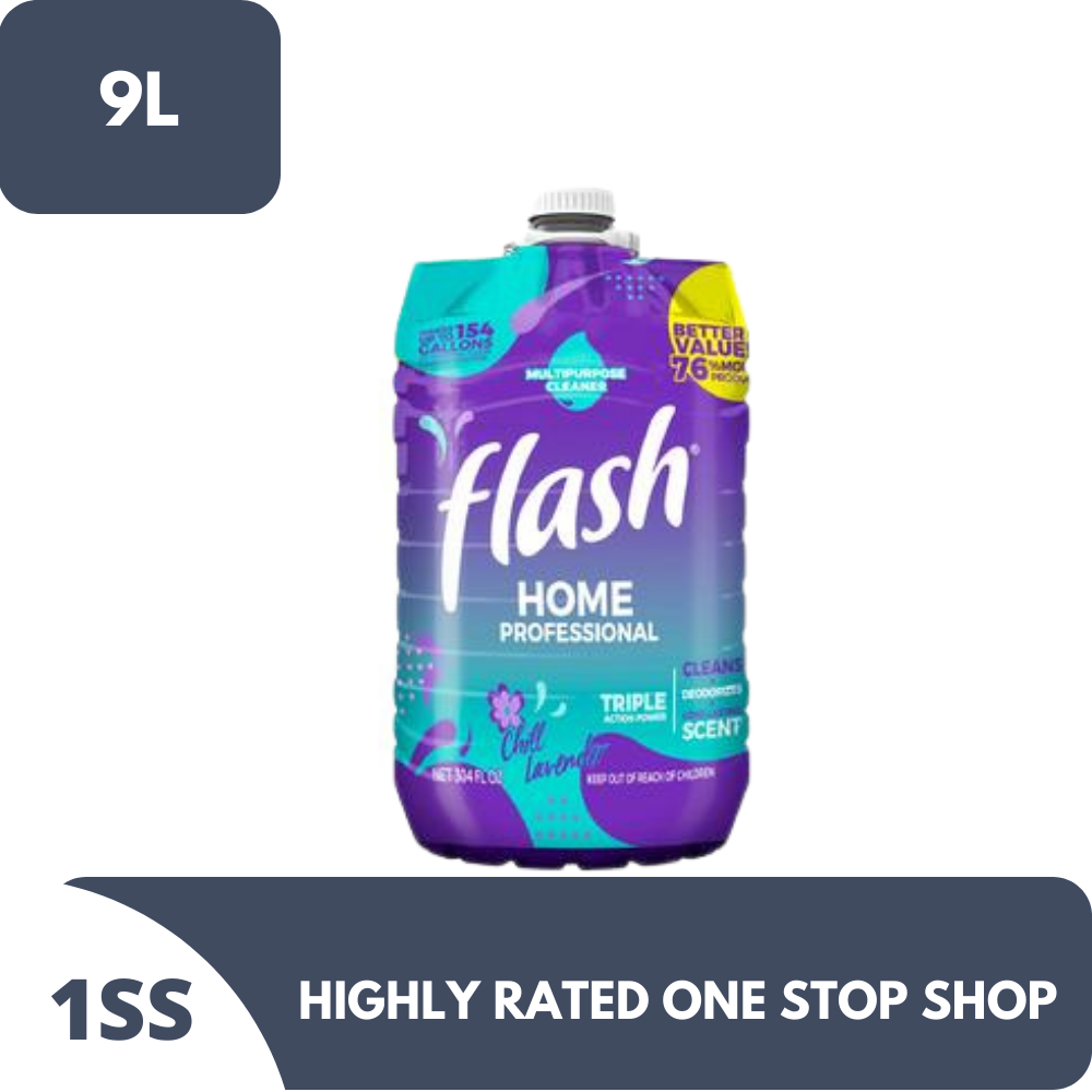 Flash Multipurpose Cleaner Chill Lavender 9L | Lazada PH