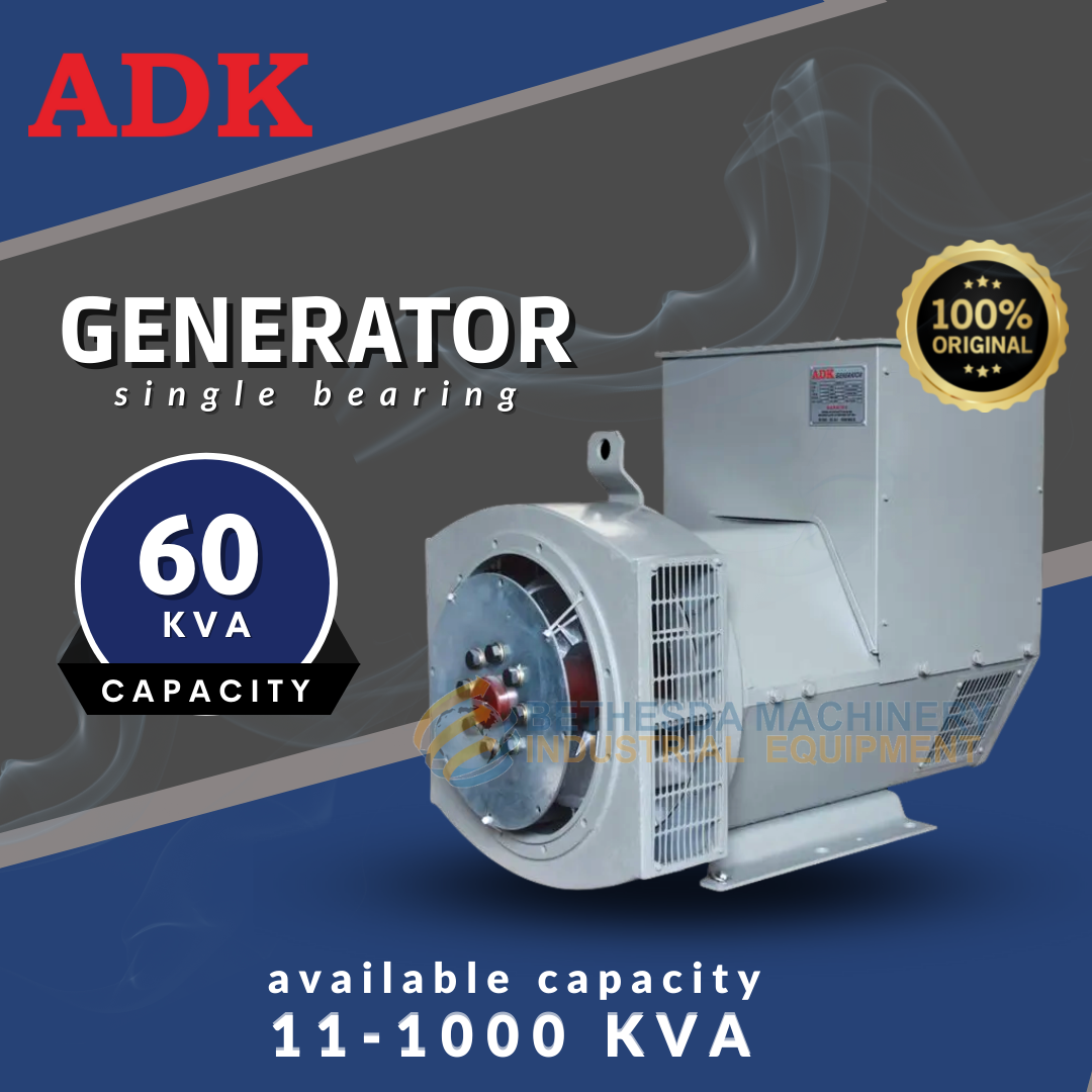 Generator ADK 60 kVA - ADI224E single bearing | Lazada Indonesia