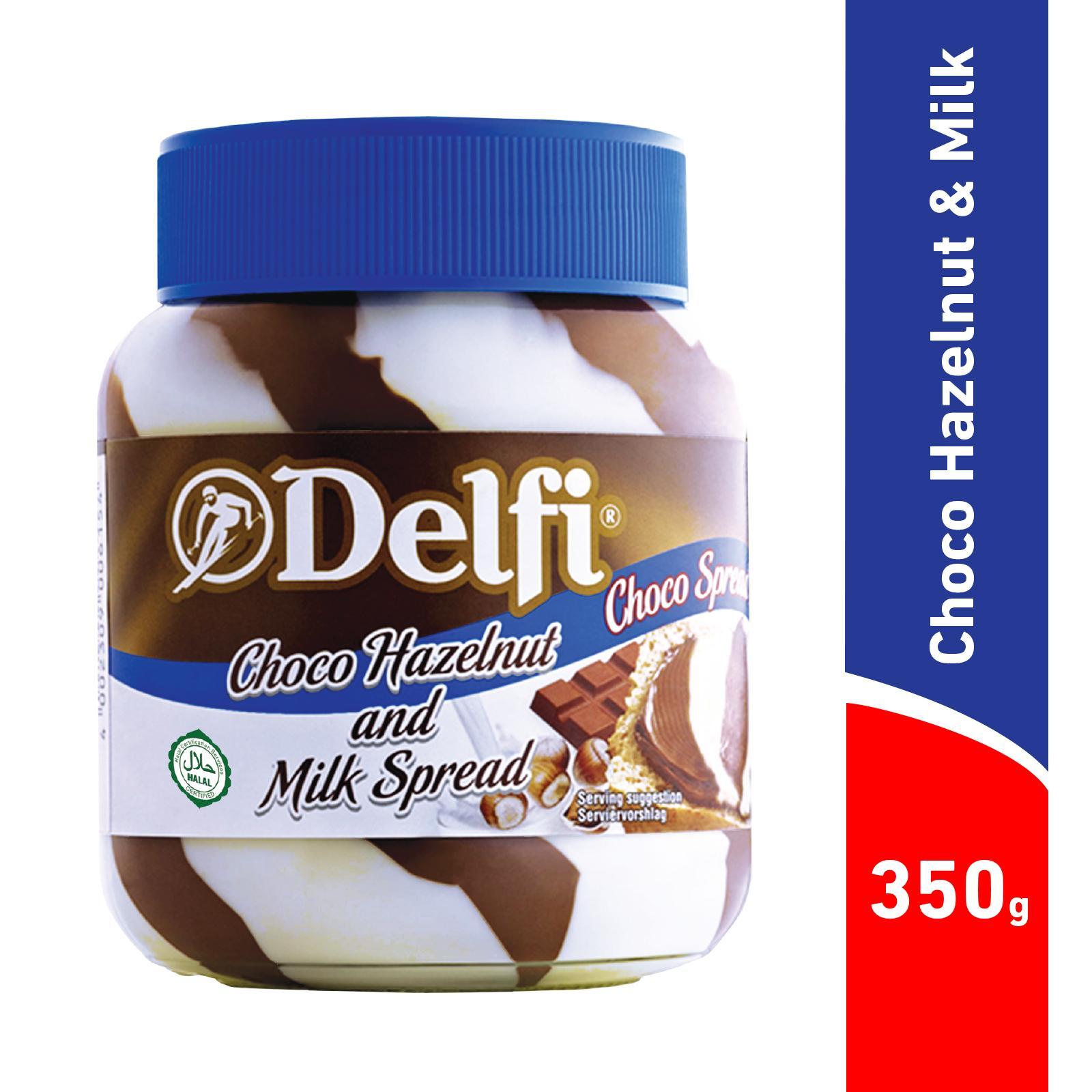 Delfi Choco Spread Hazelnut and Milk | Lazada Singapore