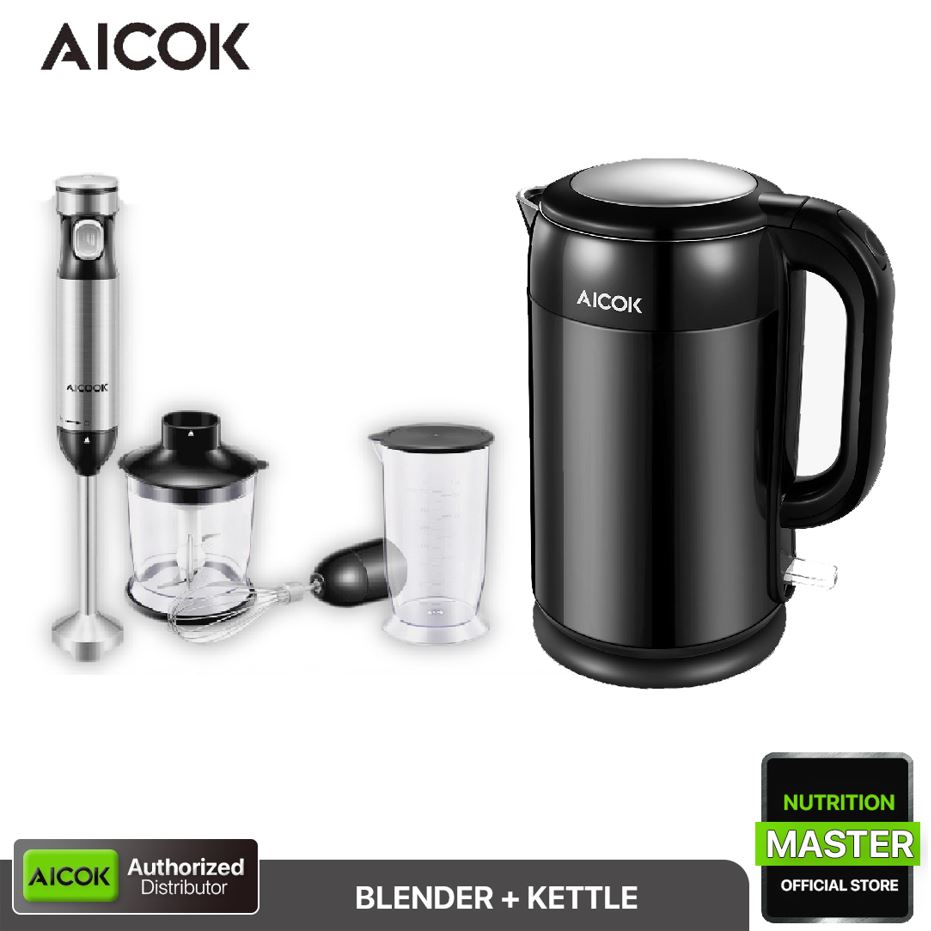 TAKE 2 : Aicok Powerful 1000W 4 in 1 Ultra-Quick Smart Stepless Speed ...